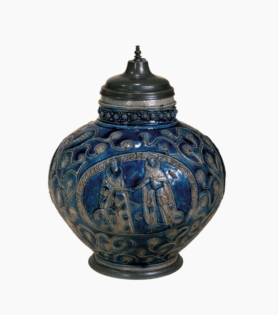 Cobalt Blue Raeren Stoneware – Peter Vogt Fayence und Steinzeug aus ...